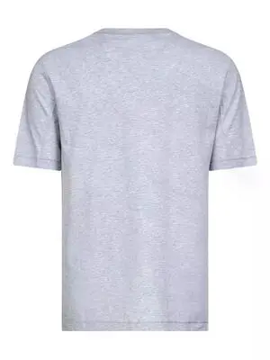 Brunello Cucinelli Crew-neck Embroidered-logo T-shirt