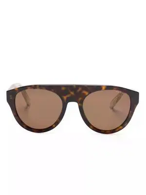 BVLGARI Tubogas Sunglasses - Brown
