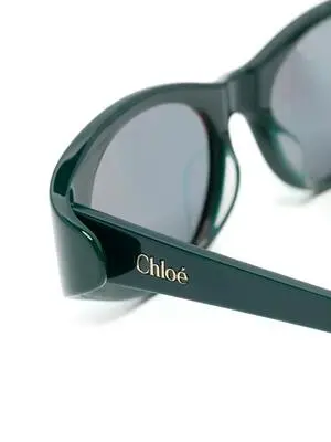 Chloé Oval Frame Sunglasses