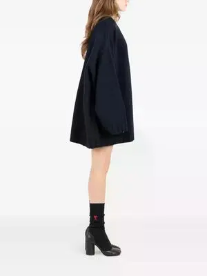SOCIETE ANONYME Logo-patch Wide-sleeve Sweater