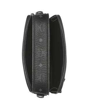 Mcm Aren Visetos Crossbody - Black