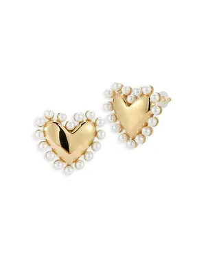 Aqua Stud Earrings
