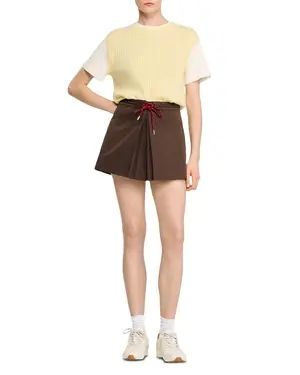 Sandro Pleated Skort