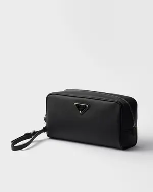 Prada Saffiano Pouch - Black