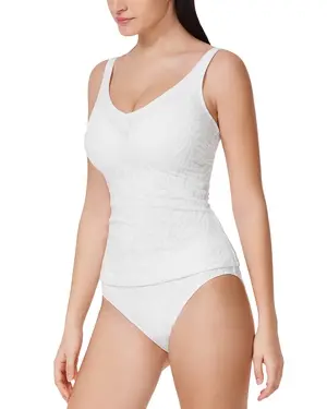 GOTTEX Skyfall D Cup Tankini Top - White