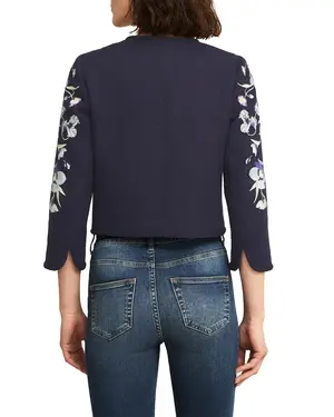 HOBBS LONDON Hinton Floral Embroidered Jacket