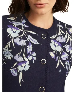 HOBBS LONDON Hinton Floral Embroidered Jacket