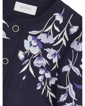 HOBBS LONDON Hinton Floral Embroidered Jacket