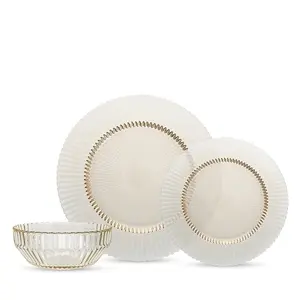 FORTESSA Archie Ginger Gold 12 Piece Dinnerware Set - Ginger Gol