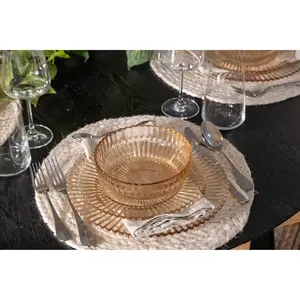 FORTESSA Archie Ginger Gold 12 Piece Dinnerware Set - Ginger Gol