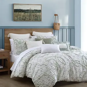 PERI HOME Blueberry Chenille Duvet Cover Set, King