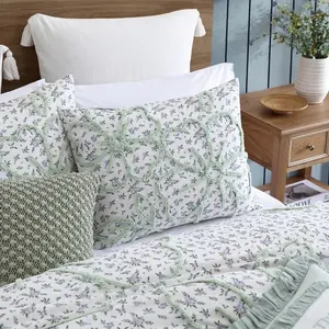 PERI HOME Blueberry Chenille Duvet Cover Set, King