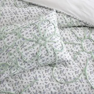 PERI HOME Blueberry Chenille Duvet Cover Set, King