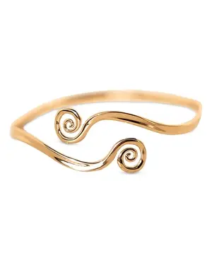 Ettika Intertwined Aura Swirl Arm Cuff