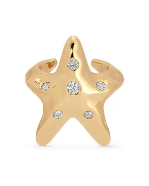 Ettika Pave Starfish Luxe Ear Cuff
