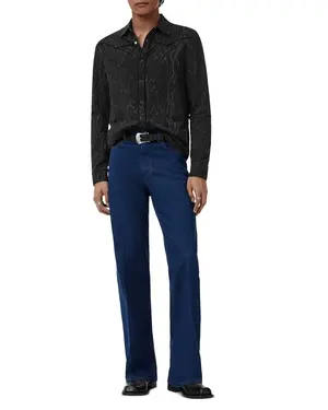 John Varvatos Miner Regular Fit Western Shirt
