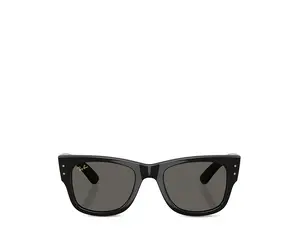 Ray-ban Square Sunglasses, 51mm - Black