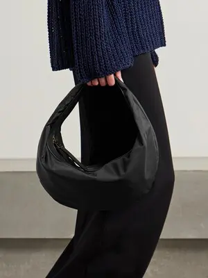Khaite Olivia Sport Medium Shoulder Bag - Black