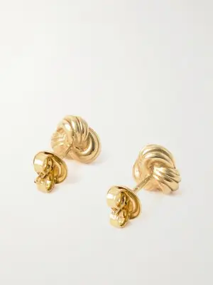 Bottega Veneta Knot -plated Earrings