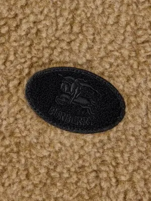 Burberry Appliquéd Fleece Vest