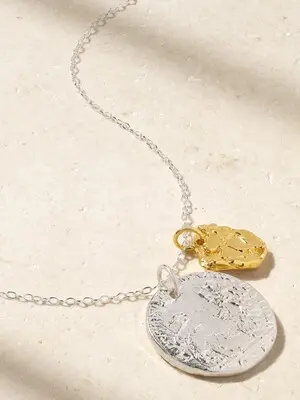 ALIGHIERI The Collisione Recycled And Gold-plated Necklace