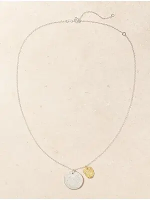 ALIGHIERI The Collisione Recycled And Gold-plated Necklace
