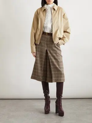 Saint Laurent Cotton-twill Jacket - Neutrals