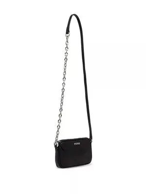 Hugo Rectangular Shoulder Bag With Chain Strap