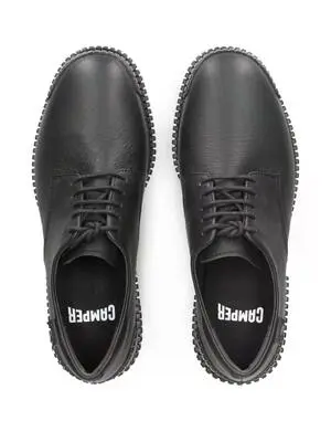 Camper Pix Lace-up Derby Shoes - Black