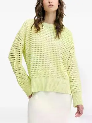 Hugo Textured Open-knit Sweater