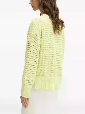 Hugo Textured Open-knit Sweater