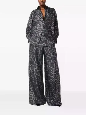 Stella McCartney Leopard-print Drawstring Trousers