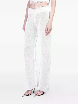 NUE Open Knit Trousers