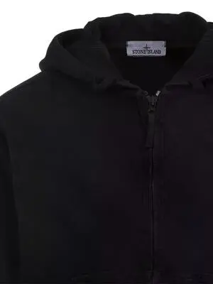 Stone Island Logo-patch Zip-up Hoodie