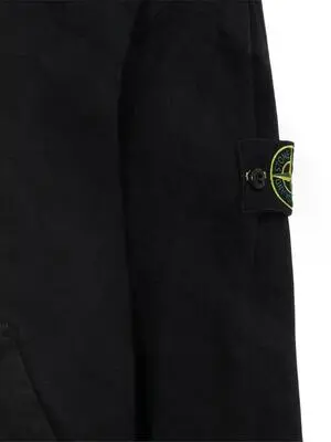 Stone Island Logo-patch Zip-up Hoodie