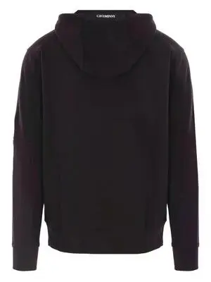 C.P. COMPANY Diagonal Raised Fleece Hooded Lens Sweatshirt