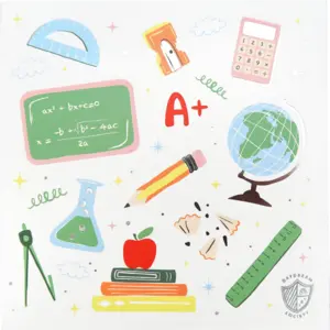 DAYDREAM SOCIETY Smarty Pants Subject Stickers - Assorted Pre-pack