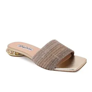 Lady Couture Block Heel Shoes For Women