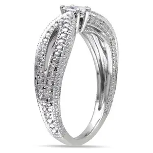 JULIANNA B. 1/6 Ct Marquise Diamond 10k Ring