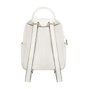 True Religion Studded Horseshoe Mini Backpack - White