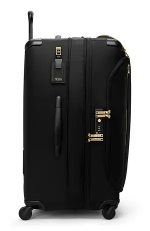 Tumi Voyageur Léger Large Dual Access Expandable Checked Luggage - Black/ Gunmetal