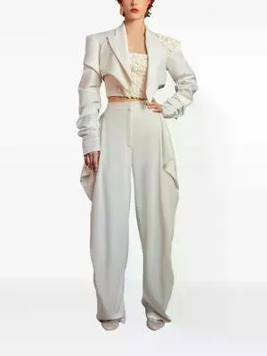 GABY CHARBACHY Embellished Draped Jumpsuit