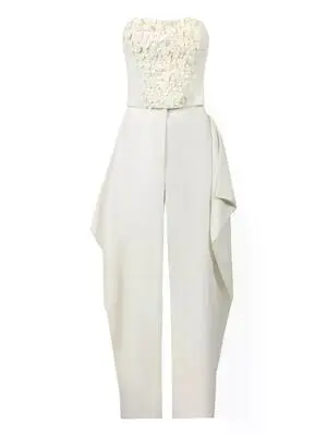 GABY CHARBACHY Embellished Draped Jumpsuit