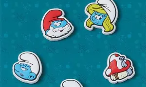 CROCS The Smurfs™ Jibbitz Shoe Charms 5-pack