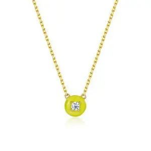 ANNA ZUCKERMAN Petit Cupcake Pendant Necklace - Yellow/yellow Gold