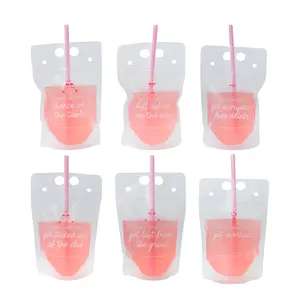 JOLLITY & CO Camp Bachelorette Drink Pouch Set Of 12 - Assorted Pre-pack