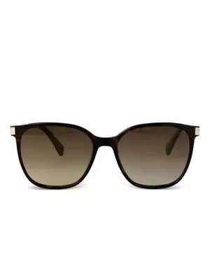Longchamp Square-frame Sunglasses - Brown