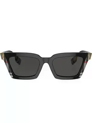 Burberry Briar Check-print Cat-eye Sunglasses
