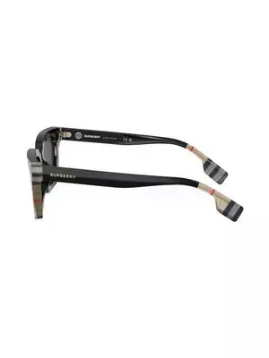 Burberry Briar Check-print Cat-eye Sunglasses