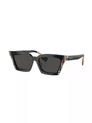 Burberry Briar Check-print Cat-eye Sunglasses
